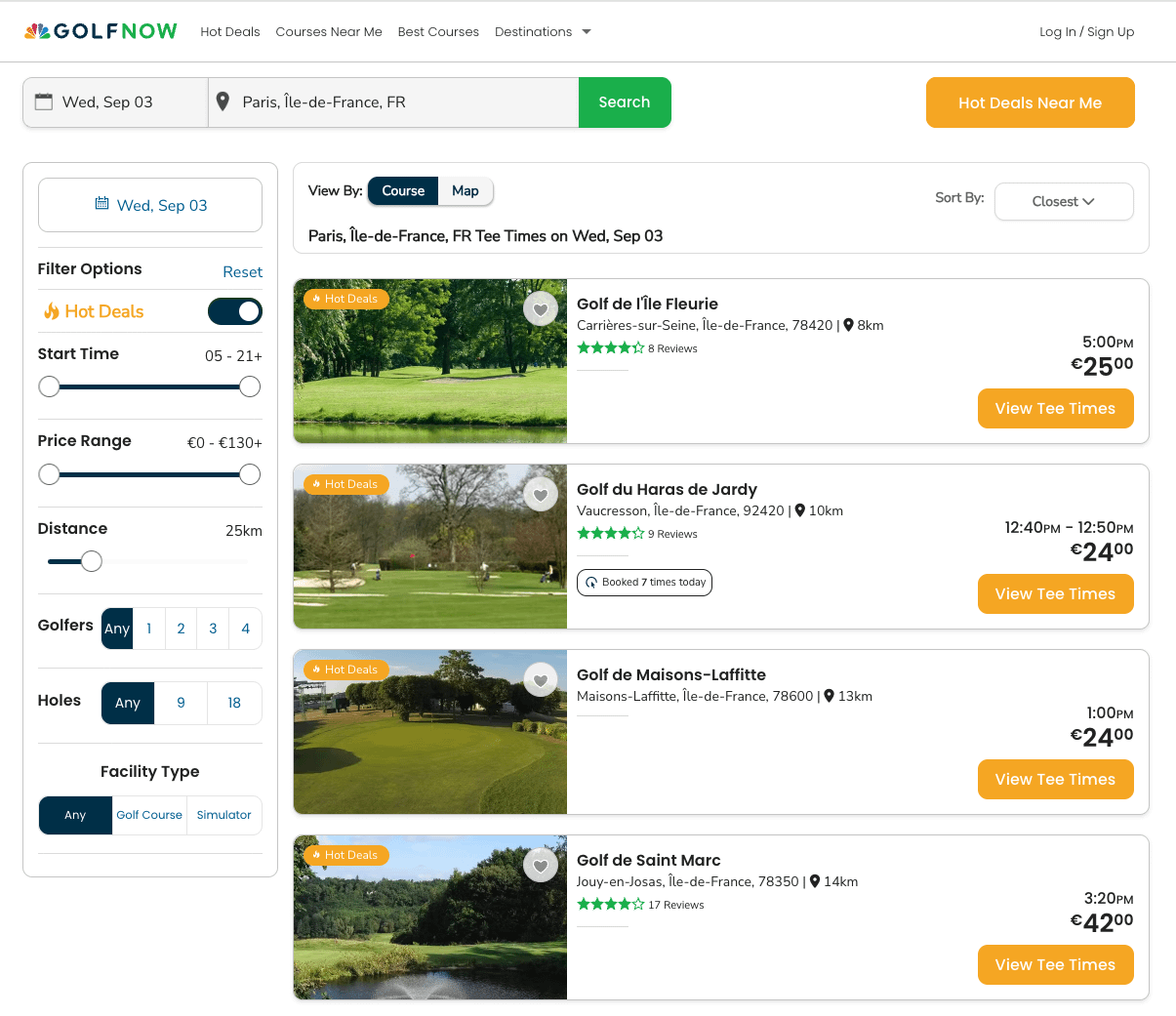 How to join GolfNow and book your first round in Europe - Golf Blog ...